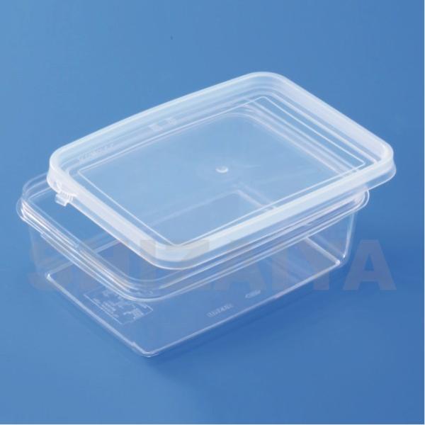 ●サイズ・容量・材質/外寸：164×124×57mm　有効内寸：140×101×44mm　内容量：0.66L　材質：本体PS フタPE●使用例：魚卵出荷用　●送料無料出荷単位200　●メーカー：三甲　●メーカー品番：200631　70045...