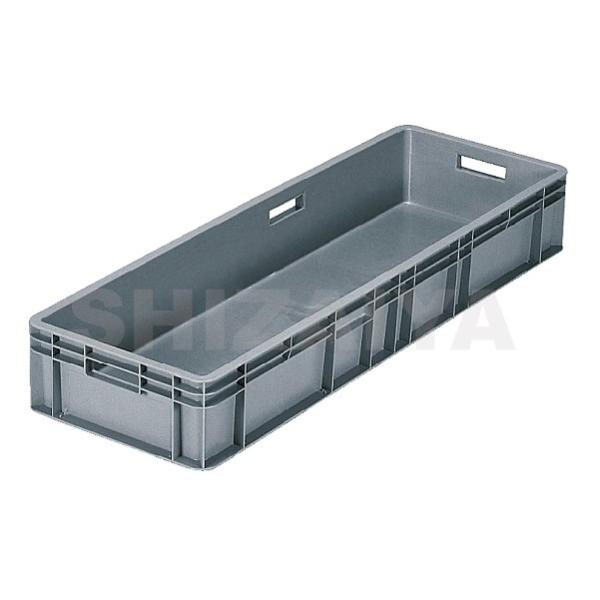 ●サイズ・容量・材質/外寸：1005×335×149mm　内寸：970×300×134mm　有効内寸：961×291×124mm　内容量：38.2L　材質：PP●圧縮荷重：42.4kN(4330kgf)　●底面形状：TP格子リブ　●カード差...