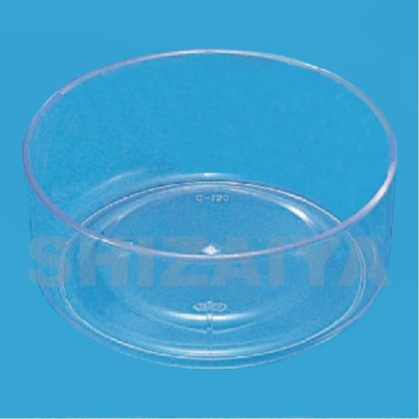 ●サイズ・容量・材質/外寸：93φ×39mm　内寸：86φ×30mm　内容量：0.2L　材質：本体PS、フタPE●オプション：フタ(700155)　●使用例：水産・珍味出荷用丸型容器　●送料無料出荷単位200　●メーカー：三甲　●メーカー品...