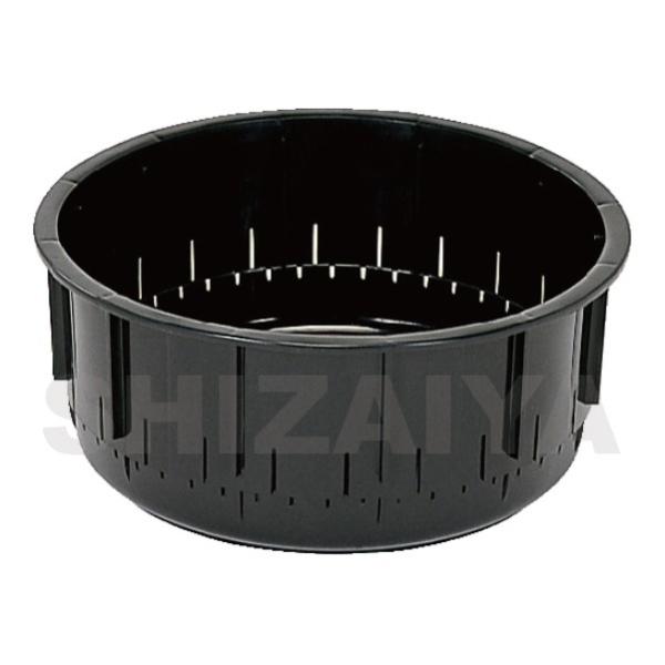 ●サイズ・容量・材質/外寸：436φ×182mm　内寸：400φ×167mm　有効内寸：388φ×167mm　内容量：20.3L　材質：PE●底面形状：SC水抜き孔有　●ネスティング高：111　●送料無料出荷単位25　●メーカー：三甲　●メ...