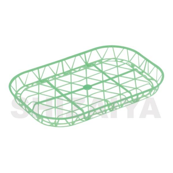 ●サイズ・容量・材質/外寸：266×175×24mm　内寸：259×170×22mm　内容量：0.7L　材質：PP●使用例：干物出荷用　●送料無料出荷単位1000　●メーカー：三甲　●メーカー品番：8Y5103　●カラー：グリーン●1個単位...