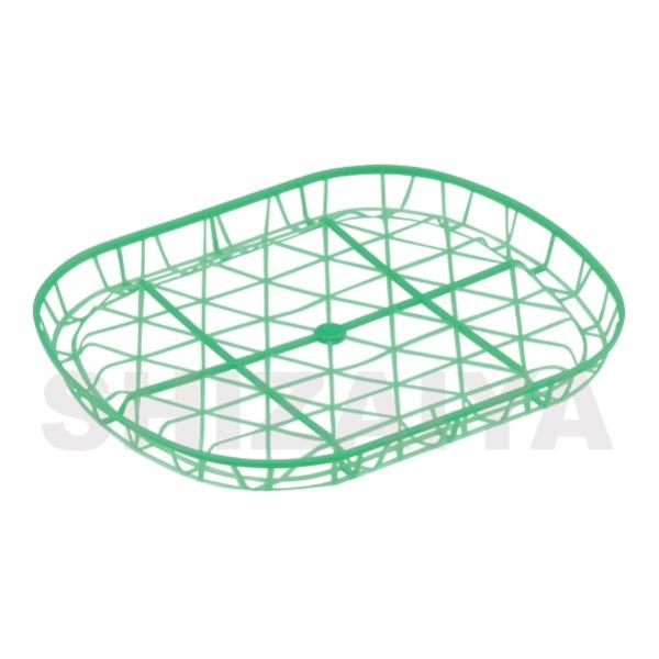 ●サイズ・容量・材質/外寸：261×210×20mm　内寸：255×205×18mm　内容量：0.7L　材質：PP●使用例：干物出荷用　●送料無料出荷単位900　●メーカー：三甲　●メーカー品番：8Y5103　●カラー：グリーン●1個単位の...