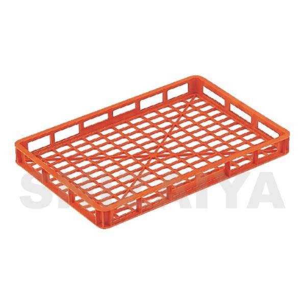 ●サイズ・容量・材質/外寸：563×382×53mm　内寸：534×353×46mm　有効内寸：531×350×43mm　内容量：8.6L　材質：FRPP●圧縮荷重：49.0(5000)　●底面形状：OA（格)　●使用例：麺類加熱蒸気殺菌用...