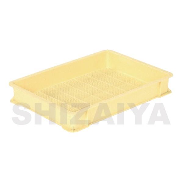 ●サイズ・容量・材質/外寸：540×384×82mm　内寸：500×348×70mm　有効内寸：495×343×62mm　内容量：12.0L　材質：PP●圧縮荷重：17.64(1800)　●底面形状：格子網目リブ　●嵌合商品：麺コンテナー4...