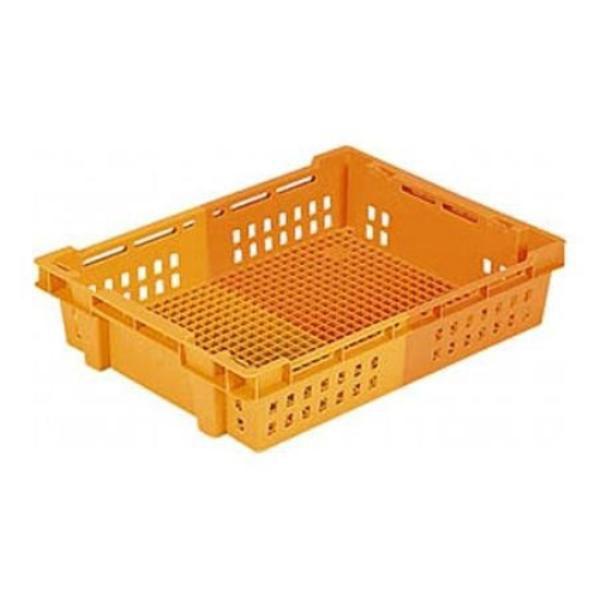 ●サイズ・容量・材質/外寸：500×380×110mm　内寸：452×355×101mm　有効内寸：432×335×95mm　内容量：15.4L　材質：PP●圧縮荷重：9.31(950)　●底面形状：OA(格)　●ネスティング高：33　●同...