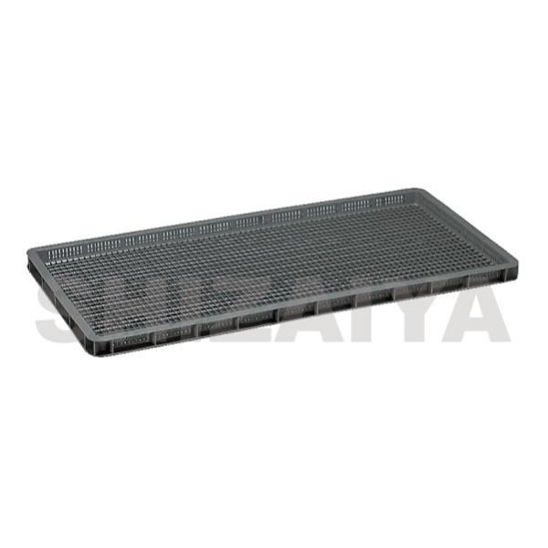 ●サイズ・容量・材質/外寸：1、210×600×52mm　内寸：1、160×550×38mm　有効内寸：1、155×545×30mm　内容量：24.0L　材質：PP●底面形状：格子網目リブ　●使用例：干芋用せいろう　●嵌合商品：せいろう7型...