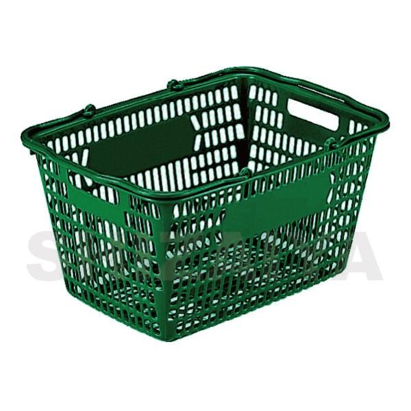 ●サイズ・容量・材質/外寸：473×359×261mm　内寸：434×321×237mm　有効内寸：369×233×237mm　内容量：27.0L　材質：PP●オプション：専用スーパー篭台車,サンショップトレー　●底面形状：網目その他　●ネ...