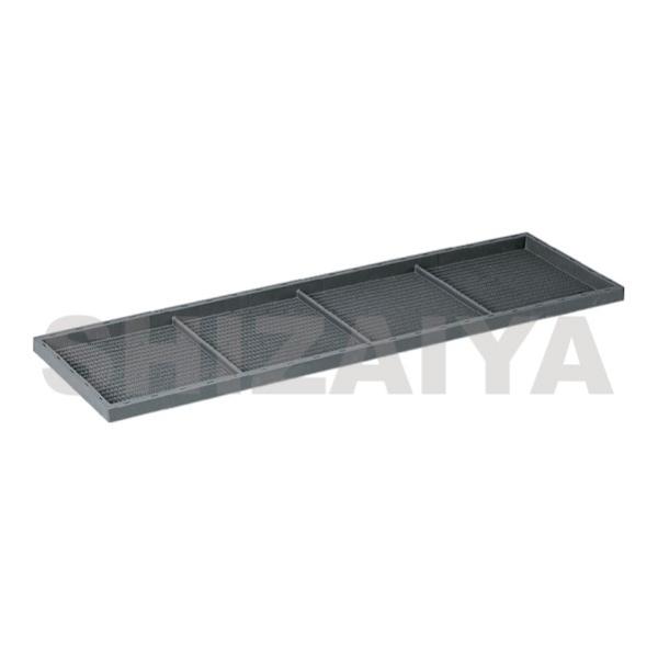 ●サイズ・容量・材質/外寸：1、640×500×45mm　内寸：1、600×448×40mm　有効内寸：1、589×437×35mm　内容量：28.2L　材質：フィラー入PP●底面形状：格子網目リブ　●使用例：鮭・鱒孵化容器　●送料無料　●...