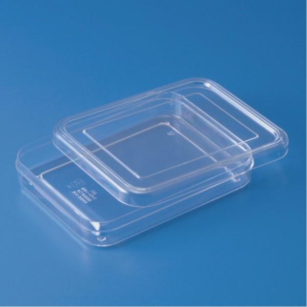 ●サイズ・容量・材質/外寸：148×115×28mm　有効内寸：141×108×17mm　内容量：0.27L　材質：PS●使用例：魚卵用ワンウェイ容器　●送料無料出荷単位180　●メーカー：三甲　●メーカー品番：200231　700231 ...