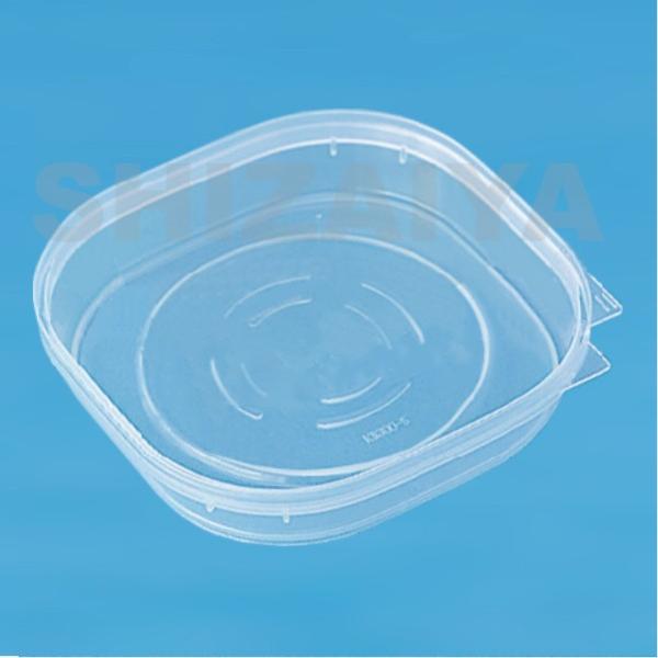 ●サイズ・容量・材質/外寸：141×141×31mm　内寸：134×134×23mm　内容量：0.3L　材質：PP●オプション：フタ(700052)　●使用例：海栗塩水漬け出荷容器　●オプション：フタ　●送料無料出荷単位300　●メーカー：...