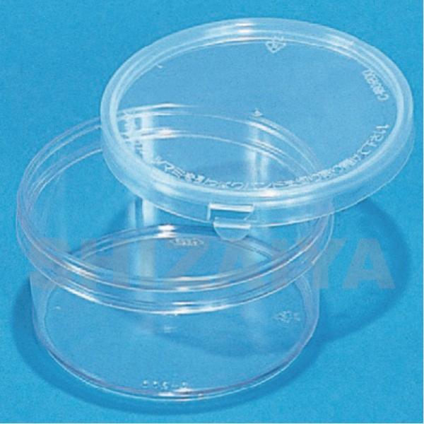 ●サイズ・容量・材質/外寸：89φ×44mm　内寸：83φ×41mm　内容量：0.2L　材質：PS●使用例：水産・珍味出荷用丸型密閉容器　開封：バンド方式　●送料無料出荷単位200　●メーカー：三甲　●メーカー品番：400155　70015...