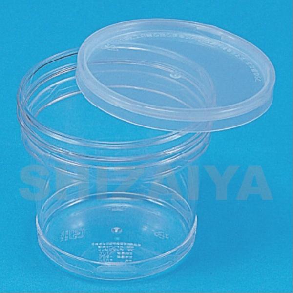 ●サイズ・容量・材質/外寸：109φ×95mm　内寸：98φ×86mm　内容量：0.5L　材質：PS●使用例：乾燥珍味等出荷容器　●送料無料出荷単位200　●メーカー：三甲　●メーカー品番：400183　700176 ●カラー：透明※寸法は...