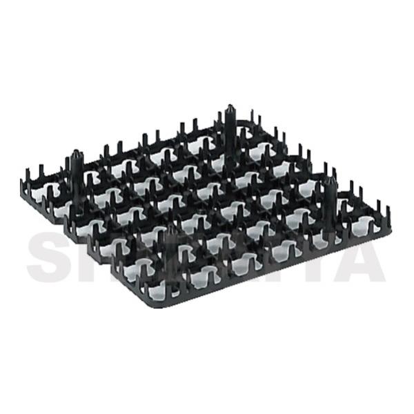 ●サイズ・材質/外寸：287×287×73mm　材質：PP●使用例：36卵用孵卵用トレー　●嵌合商品：サンテナーB＃45-3　●送料無料出荷単位60　●メーカー：三甲　●メーカー品番：400902　●カラー：ブラック●1個単位の販売です。　...