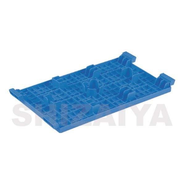 ●サイズ・材質/外寸：577×325×44mm　材質：PP●圧縮荷重：15.46kN(1、580kgf)　板部寸法：531×325×22　●嵌合商品：餅トレーN型　●送料無料出荷単位10　●メーカー：三甲　●メーカー品番：702409　●カ...