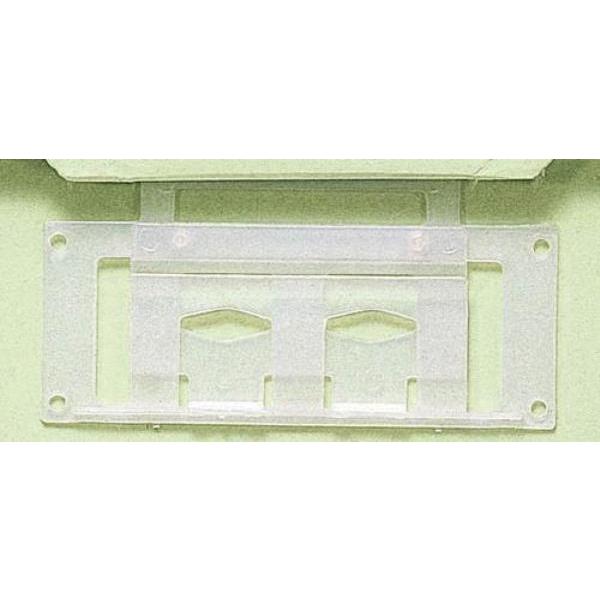 ●スマホの場合もっと見るをクリック※ワンタッチ式ではありませんので超音波ウェルダーによる溶接か熱かしめ(コンテナ本体に取付用のボスが設けてあることが必要です。)で本体材質PPのみに取付可能となります。●サイズ/外寸：153×89×11mm　...