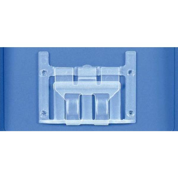 ●スマホの場合もっと見るをクリック※ワンタッチ式ではありませんので超音波ウェルダーによる溶接か熱かしめ(コンテナ本体に取付用のボスが設けてあることが必要です。)で本体材質PPのみに取付可能となります。●サイズ/外寸：74×95×5mm　●メ...