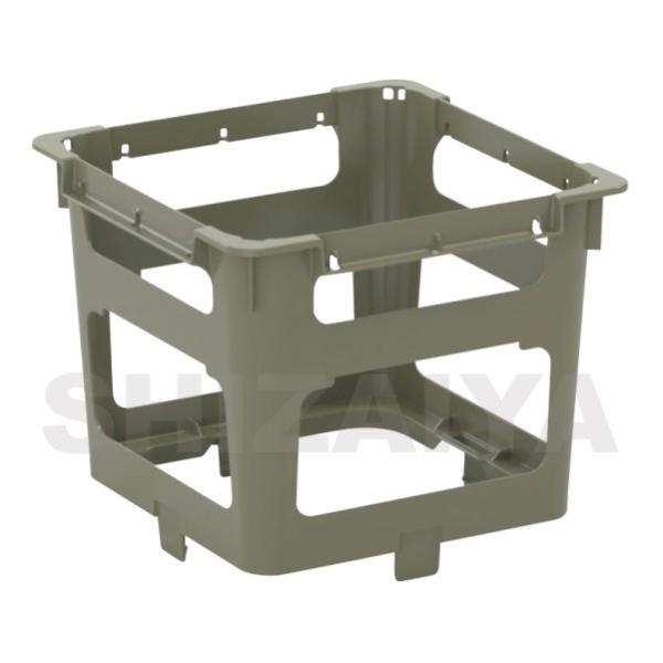 ●サイズ・容量・材質/外寸：240×240×202mm　内寸：216×216×172mm　材質：リサイクルPP●送料無料出荷単位10　●メーカー：三甲　●メーカー品番：806781　●カラー：グレー●1個単位の販売です。　送料無料出荷単位 ...