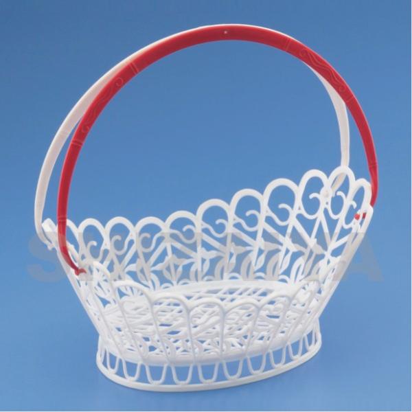 ●サイズ・容量・材質/外寸：308×201×304mm　有効内寸：200×135×66mm　内容量：1.7L　材質：PP●使用例：果物盛篭　●送料無料出荷単位110　●メーカー：三甲　●メーカー品番：8Y5028　●カラー：乳白色 ●1個単...