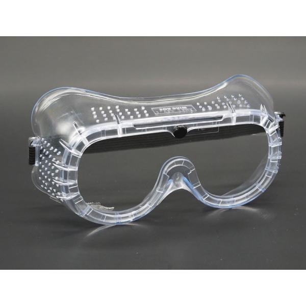 特徴： ANSI Z87.1適合マスク併用可能メガネの上から装着できるオーバーグラス仕様材質：ポリカーボネイド（レンズ）、軟質ビニール（フレーム）入数：1個
