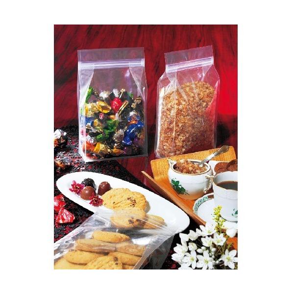 特殊加工仕上げ、角底仕様（フラットボトム）のチャック付自立タイプ包装。環境にやさしい透明PET蒸着フィルム使用。■防湿性に優れ水分を逃さず、吸湿しない効果があります。■透明性に優れていますので、中身を引き立てます。■自立タイプで、ディスプレ...