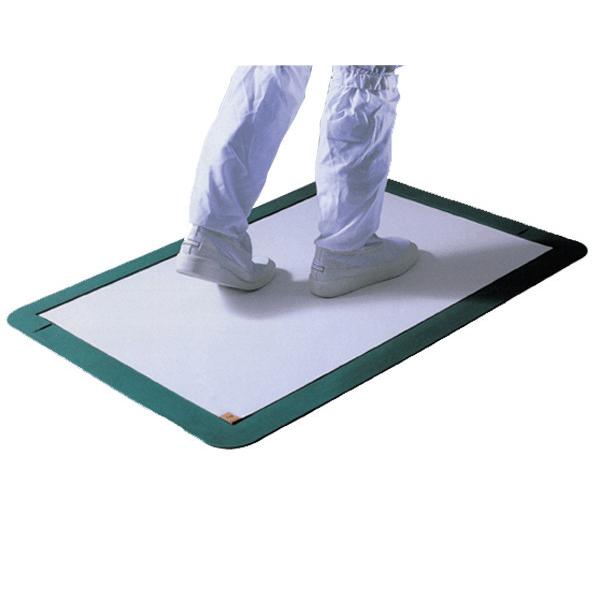 アイビーマットは、クリーンルーム・病院等の除塵を目的とした、使い捨てタイプ粘着フロアマットです。
