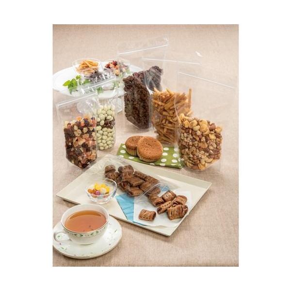 陳列効果をひき立て、ガスバリアー性のあるチャック付スタンディング包装です。環境にやさしい非塩素系バリアー樹脂のOPP使用。■非塩素系樹脂を使用した環境にやさしい包材です。■バリアー性がありますので、食品の保存性を向上します。■防湿性に優れ、...