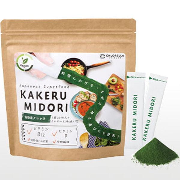 料理にかける・まぜる・持ち運びにも便利！筑後産クロレラを使用したパウダー筑後産クロレラを使用したパウダー製品です。野菜だけでは不足しがちな栄養素である、ビタミンB12やビタミンD、さらにたんぱく質、食物繊維も取ることができ、皆様の生活をサポ...