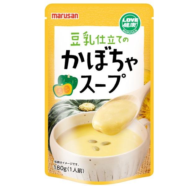 かぼちゃと、有機大豆を使用した豆乳で仕上げた、ほんのりとした甘みの優しい風味のスープです。ていねいに裏ごししたかぼちゃに有機大豆から搾った豆乳を加え、じっくり仕上げたコクのあるレトルトタイプのスープです。【関連ワード】スープ カボチャ 南瓜...