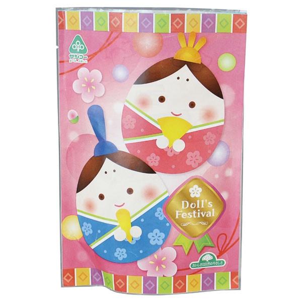 お雛様とお内裏様のイラストがかわいいパッケージのひなまつりのお菓子詰合せです。※季節限定商品のため、無くなり次第終了となります。※予約注文期間時に他の商品と同時注文された場合は、ご注文いただいた商品が揃い次第、まとめて発送いたします。何卒ご...