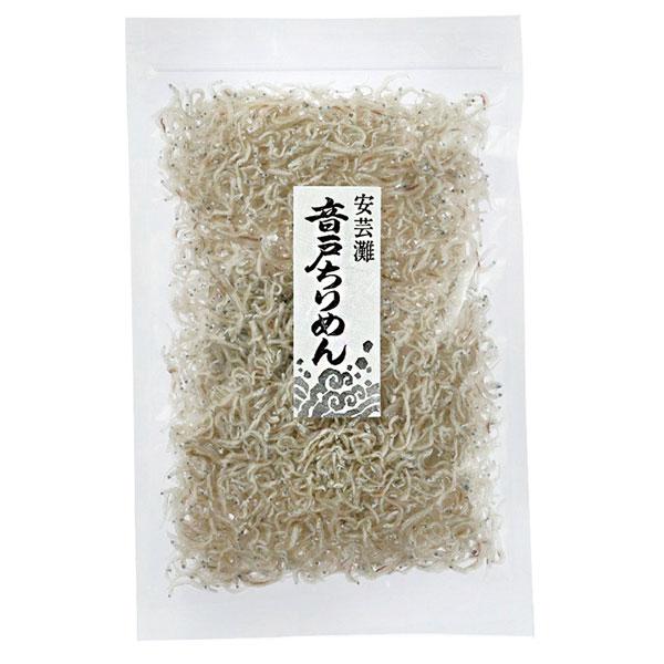 良質な瀬戸内海音戸（おんど）産片口いわし使用／ソフトな食感と程よい塩味／酸化防止剤不使用■「ちりめんじゃこ」とは片口いわしの稚魚で、成長の度合いによって、「ちりめんじゃこ」→「かえり」→「煮干またはいりこ」と呼ばれる■水揚げした鮮度の良い片...