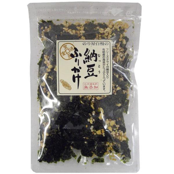 フリーズドライ加工したひきわり納豆を使用し、九州各地で水揚げされたこだわりの素材をじっくりと炊き上げたダシと、生醤油や砂糖などで味付けしたふりかけです。サクサクした食感とご飯との相性は抜群です。ご飯との相性はもちろんのこと、パスタや鶏肉のソ...