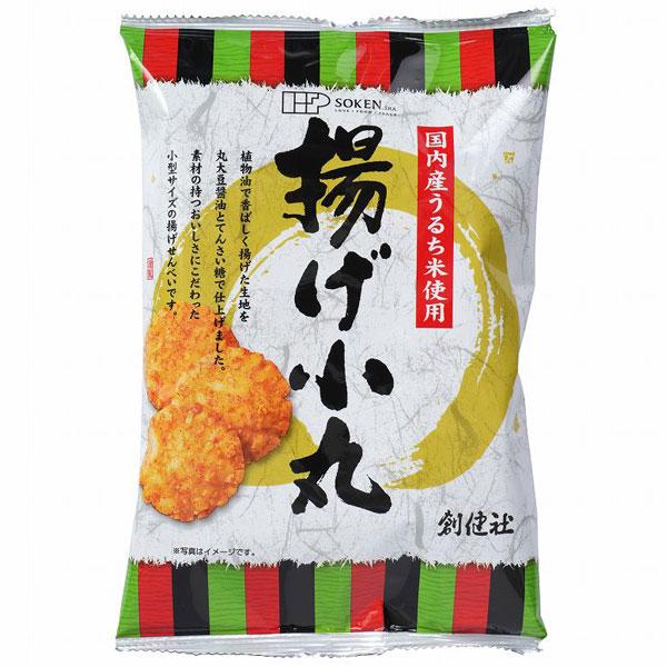 国内産うるち米を植物油で香ばしくカラッと揚げた生地に、本醸造丸大豆醤油と北海道産てんさい糖で仕上げた特製のたれで味付けしました。アルミパック外装ですので揚げたてのおいしさをお楽しみいただけます。食べやすい一口サイズですのでお子様のおやつに、...