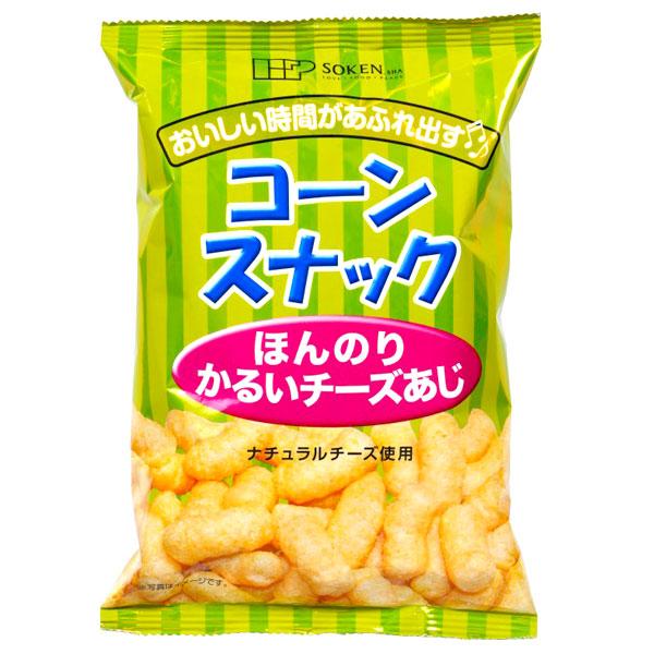 欧州産ナチュラルチーズ（カマンベール）を使用した、自然なやさしいチーズの風味のコーンスナックです。サクサクした軽い食感に、複数の香辛料（オニオン、とうがらし、ホワイトペッパー、ガーリック）を隠し味に自然な深みとコクをお楽しみ頂けます。香料・...