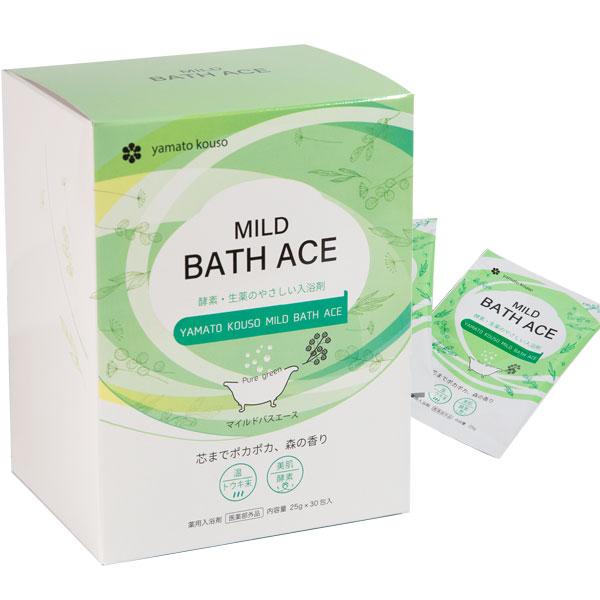大和酵素のマイルドバスエースはお湯に溶かすだけで簡単に、ご家庭で酵素風呂が出来る酵素入浴剤です。酵素風呂はめぐりを良くし、体をあたため、一日の疲れを癒します。美容と健康に欠かせない酵素入浴剤です。酵素風呂とは？一般に「アカ」と呼ばれる皮膚の...