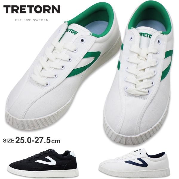 　1891年スウェーデン発祥のブランド「TRETORN」のスニーカーです。どんなスタイルでも合わせやすい、シンプルで洗練されたデザインです。取り外し可能なカップインソールを搭載しています。　素材:　アッパー：合成皮革/合成繊維アウトソール：...