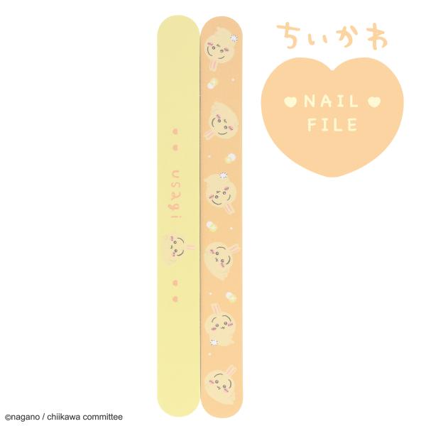 ちいかわ ネイルケアシリーズ ネイルファイル ＜うさぎ＞ 「ちいかわ」からネイルケアシリーズが新登場!!爪を美しく保つための便利なアイテム♪手軽にプロの仕上がり！＜表面＞GRID 220＜裏面＞GRID 150異なる粗さで2枚入り♪GRID...