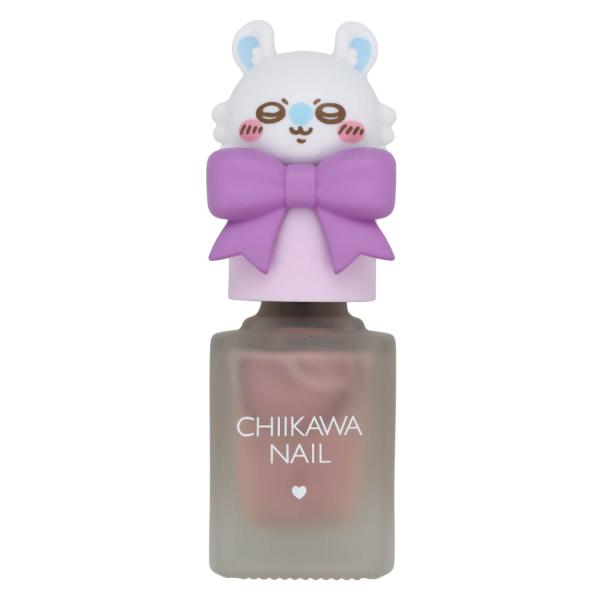 ちいかわ ネイルカラー ＜全16種＞「ちいかわ」の可愛いネイルシリーズが新登場♪ちいかわたちのキャップがついたネイルカラー。高発色でムラになりにくく、キレイな艶仕上げ。ラメや偏光パールなど豊富なバリエーション。◇01〜03・05~06・08...