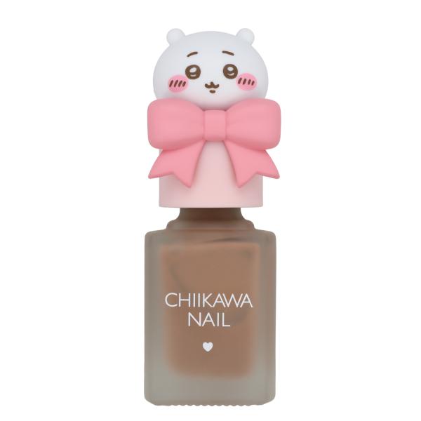 ちいかわ ネイルカラー ＜全16種＞「ちいかわ」の可愛いネイルシリーズが新登場♪ちいかわたちのキャップがついたネイルカラー。高発色でムラになりにくく、キレイな艶仕上げ。ラメや偏光パールなど豊富なバリエーション。◇01〜03・05~06・08...