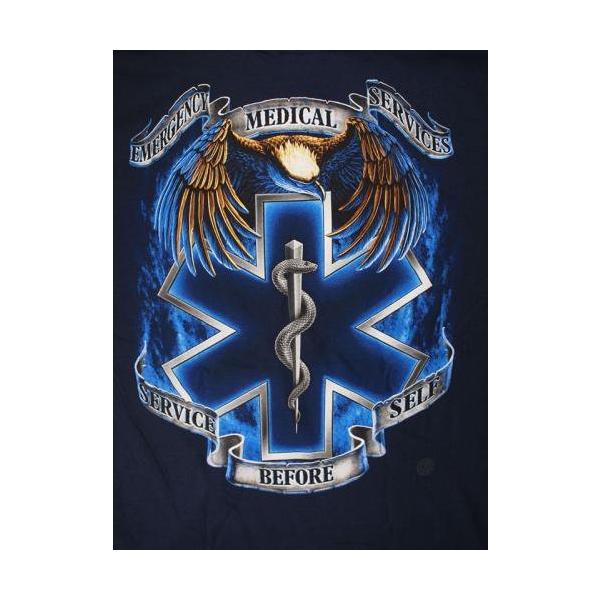 EMS Service Before Self 消防Tシャツアメリカデザインの消防Tシャツです。
