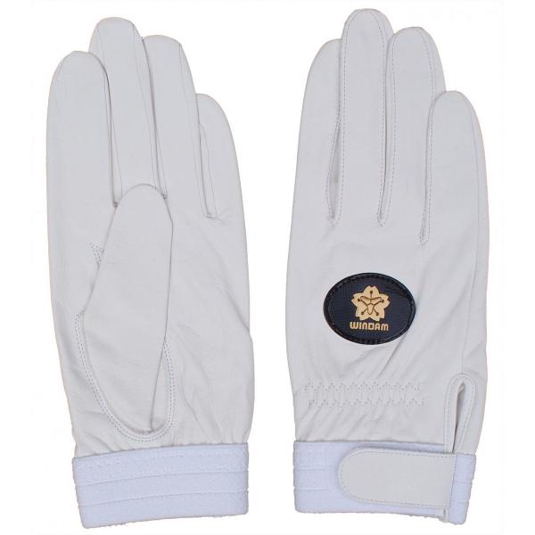 操法競技から現場作業まで、消防団マーク入りの人気のある商品です。厚みは0.6〜0.7mmで使い易さを最重要視したタイプです。サイズ:S・M・L・LLカラー:ホワイト素材:牛革・中厚手（厚さ0.6〜0.7mm）機能・縫糸/Super Gold...