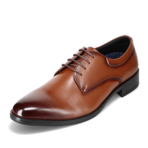 ※商品画像は、ご覧になられているパソコン、ディスプレイ等の設定により、実際の色味とは異なる場合がございます。しっかりした作りのコスパの高いメンズビジネスシューズ。日本人の足に合わせた幅広「3E」設計で快適な履き心地を実現。ストレッチPU素材...