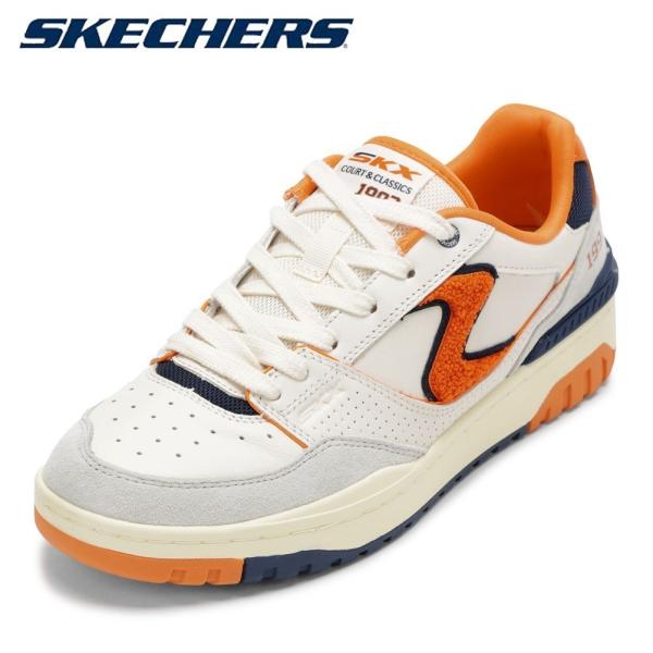※商品画像は、ご覧になられているパソコン、ディスプレイ等の設定により、実際の色味とは異なる場合がございます。スケッチャーズ S-1992を履いて、タイムスリップしたようなレトロなスタイルとクラシックな快適さを。レザー、ピッグスエード、メッシ...