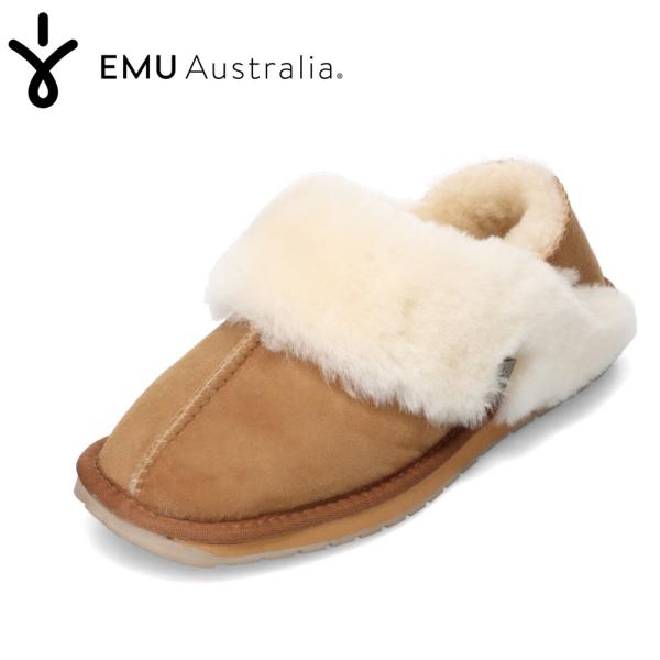 ※商品画像は、ご覧になられているパソコン、ディスプレイ等の設定により、実際の色味とは異なる場合がございます。秋冬にぴったりなムートンスリッポン。アッパーからサイドに折り返すように配されたふわふわのシープスキンがリュクスなアクセントをプラスす...