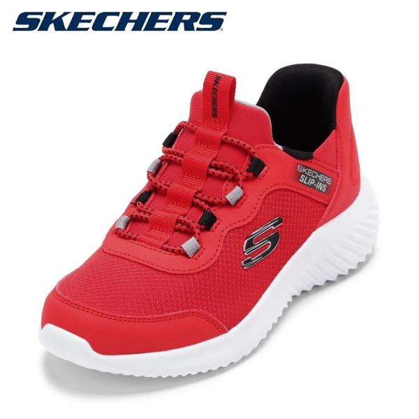 ※商品画像は、ご覧になられているパソコン、ディスプレイ等の設定により、実際の色味とは異なる場合がございます。快適な一日のスタートをサポートする、Skechers Hands Free Slip- バウンダー-ブリスクバースト。独自のHeel...