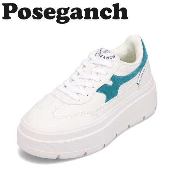 ※商品画像は、ご覧になられているパソコン、ディスプレイ等の設定により、実際の色味とは異なる場合がございます。日本初上陸の韓国ブランド、ポーズガンツ!厚みのあるプラットフォームソールを採用した厚底スニーカー。シンプルフォルムでどんなコーディネ...