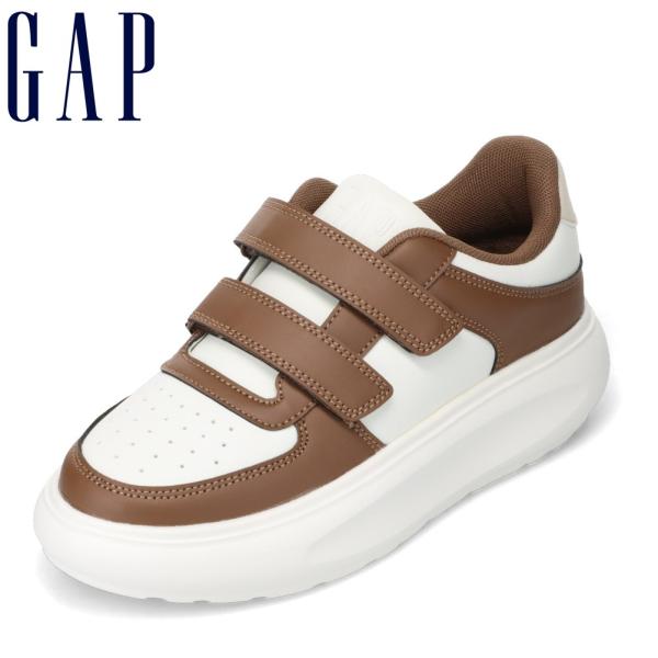 ※商品画像は、ご覧になられているパソコン、ディスプレイ等の設定により、実際の色味とは異なる場合がございます。トレンド感あふれるGAPの厚底スニーカー。シンプルなデザインに、存在感のあるボリューミーなソールを組み合わせた一足です。面ファスナー...