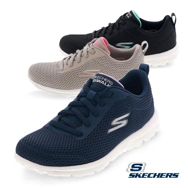 ・商品コード：g124985-l・品番：G-124985・カラー：トープ/ネイビー/ブラック・生産国：ベトナム・素材：合成繊維+合成樹脂/合成底SKECHERS / スケッチャーズ ウィメンズスケッチャーズ ゴーウォーク トラベル - ファ...