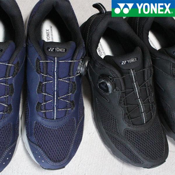 YONEX ヨネックスのランニングシューズ。着脱が簡単で柔らかいクッション性を求める方へ。楽なペースで続けたいランナー向け。衝撃吸収性と反発性を併せ持つ素材「パワークッション」に加え、さらに進化させた「パワークッションプラス」を搭載。アッパ...
