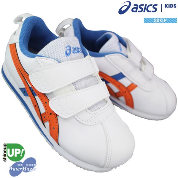 【アシックス asics】足裏のアーチが発達し、正しい歩き方を身につけていく約3歳から7歳の児童向けに展開する「PRESCHOOL」シリーズ。かかとの安定性を重視し、かかとを包み込む立体的な中敷を採用しています。インナーソールの素材には抗菌...