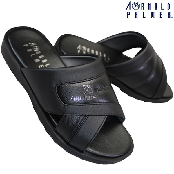 【アーノルドパーマー ARNOLD PALMER】のメンズヘップサンダル。ゆったりめに作られた春夏用のつっかけ。軽量、抗菌・防臭機能、屈曲性に優れた足にやさしく快適なサンダルです。【検索用】メンズ 靴 紳士靴 男性用 ファッション カジュア...
